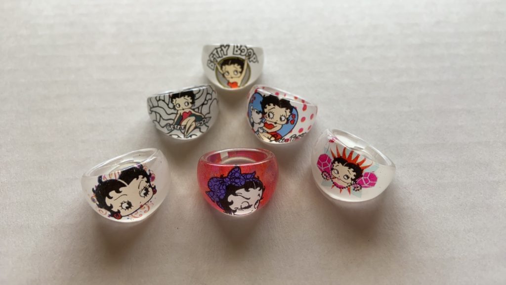 Kids Betty Boop ring. - Let's Jive