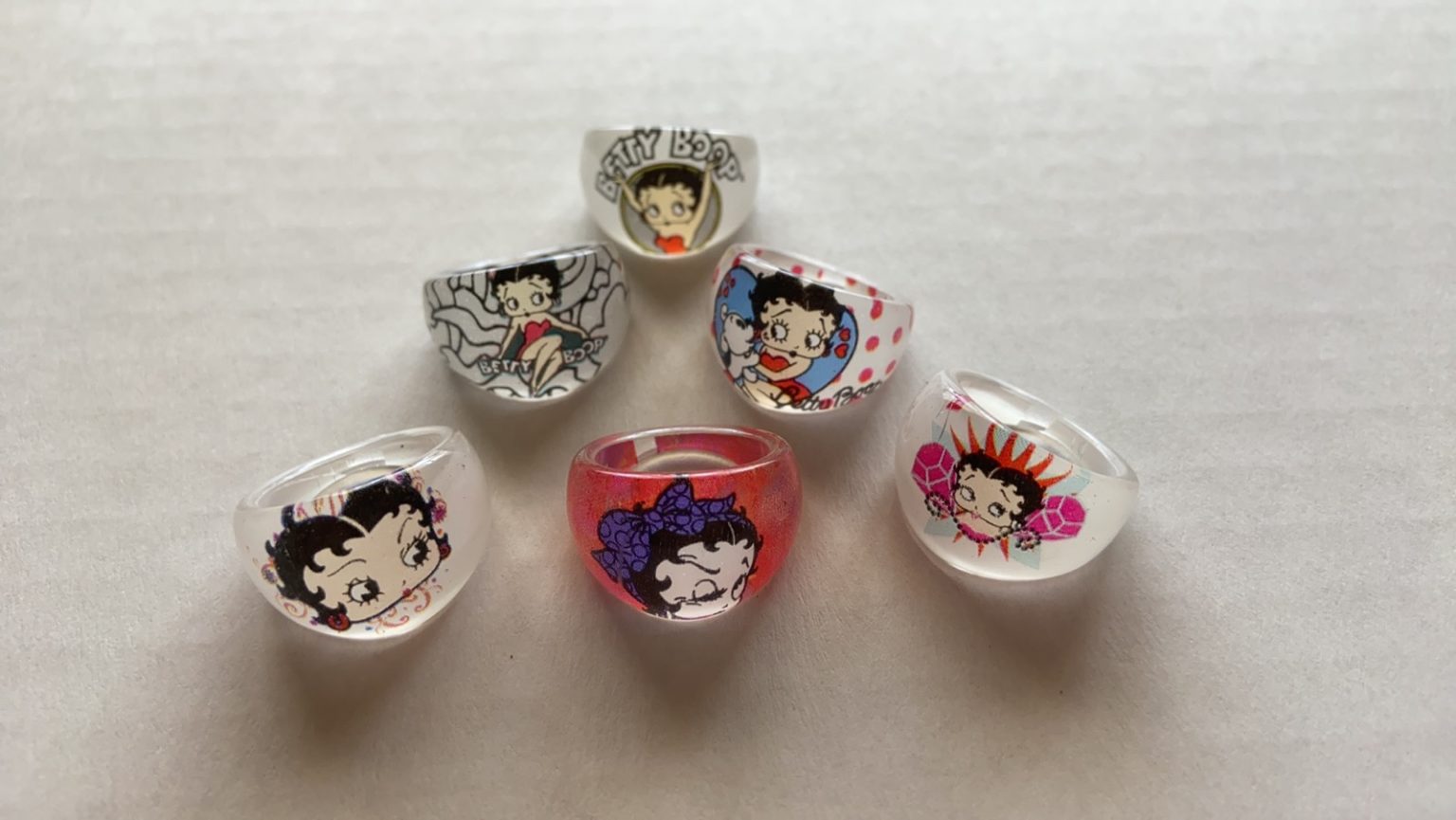 Kids Betty Boop ring. - Let's Jive